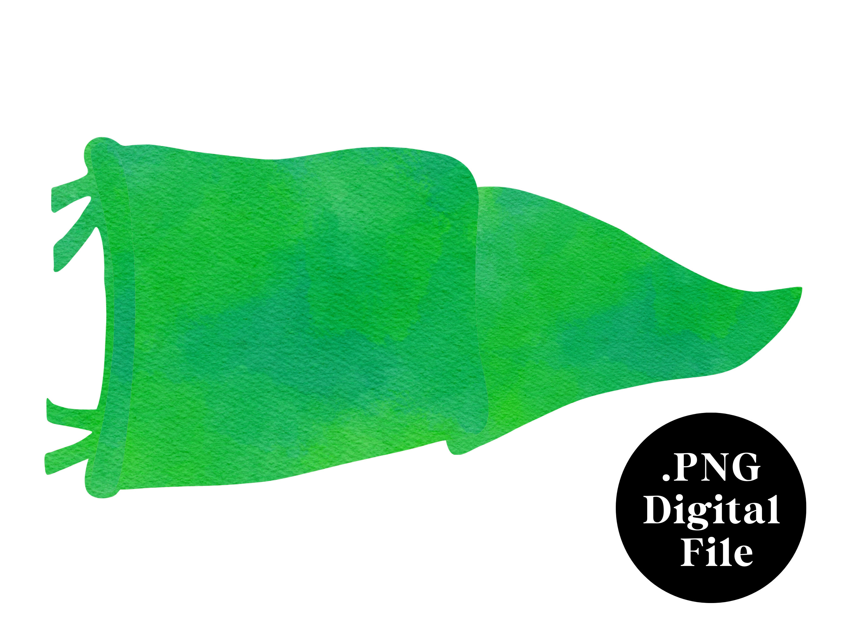 Watercolor Pennant PNG Digital File | High School Mascot | Pennant ...
