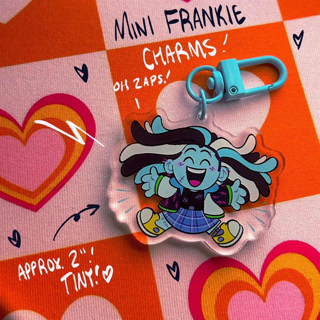Mini Frankie Acrylic Charms - Etsy