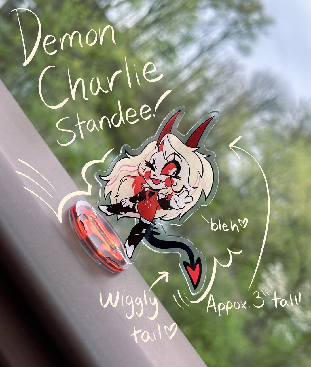 Demon Charlie Standee - Etsy