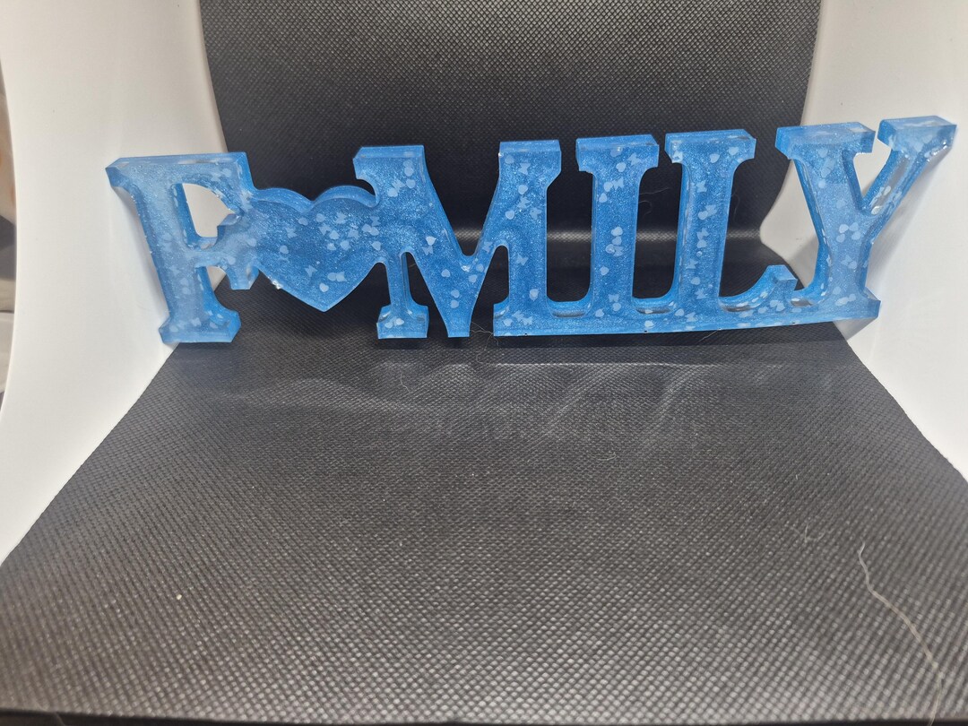 2.5in Resin Family With Glow-in-the-dark Mixins - Etsy