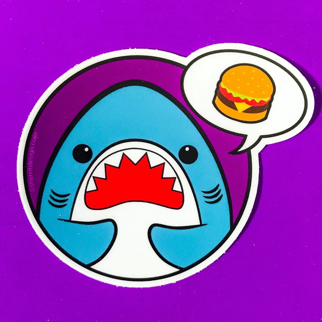 Hangry Hank Vinyl Sticker - Etsy