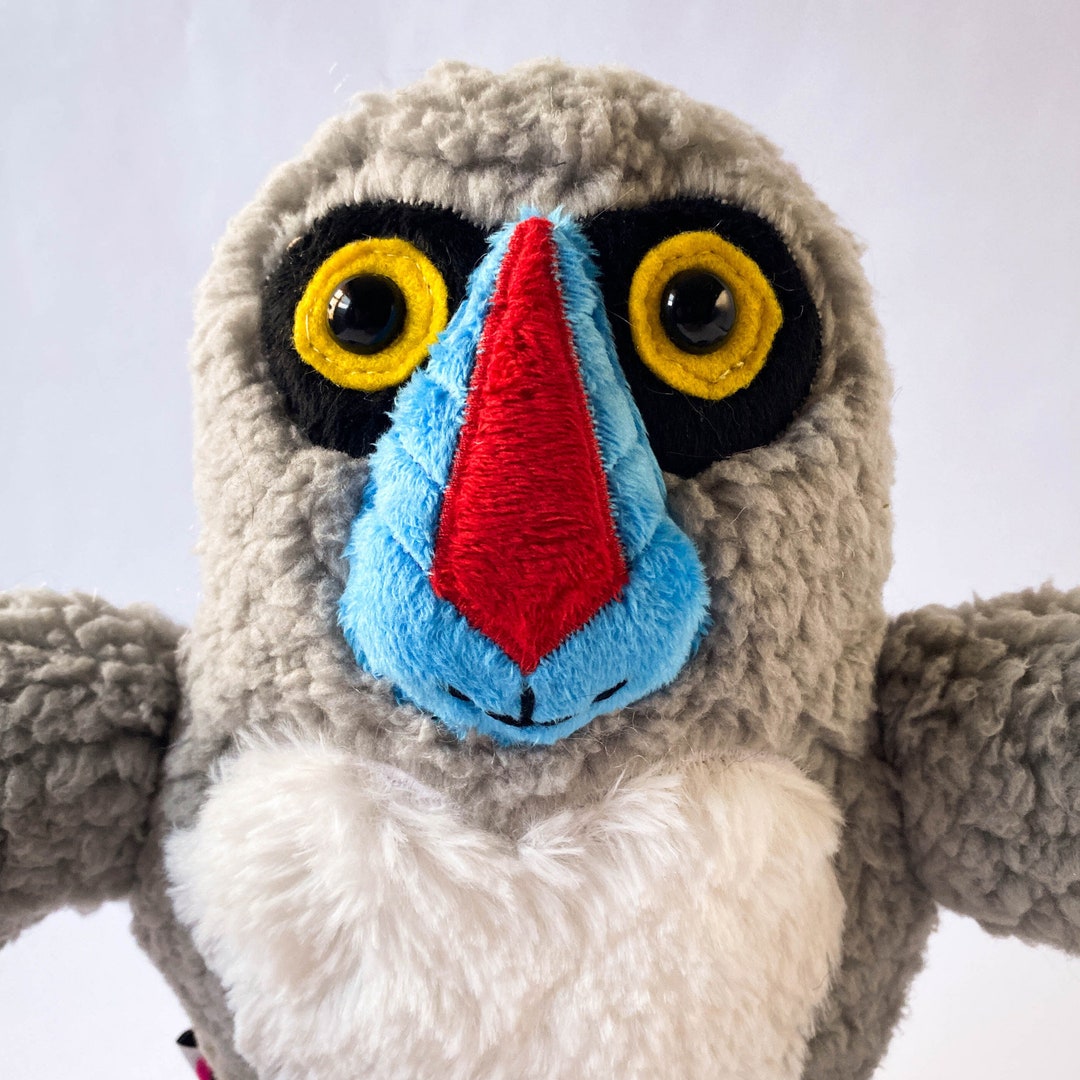 Baboon Plush - Etsy
