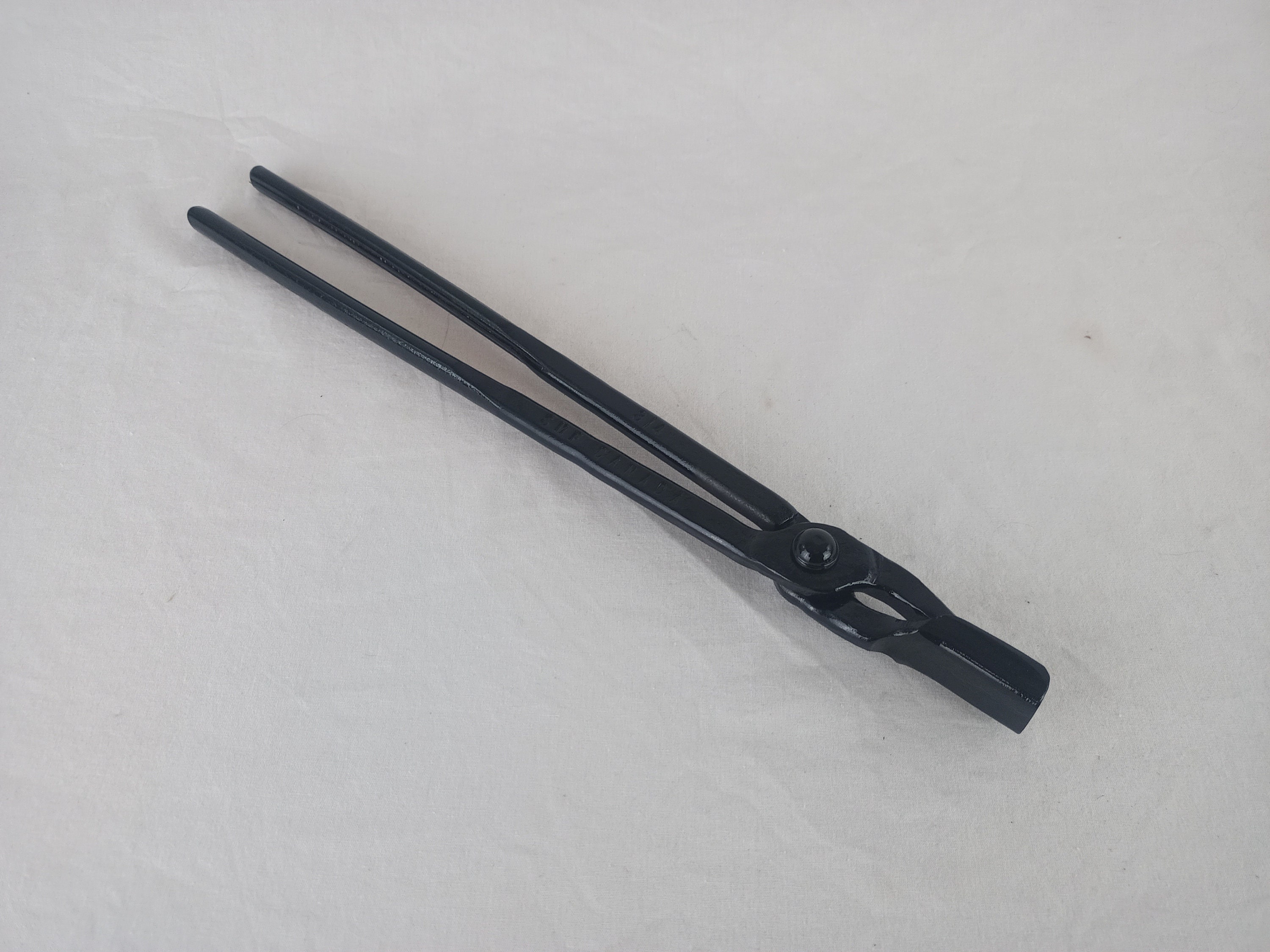 Blacksmith Tongs Forging Metal Working Tong Set. Wolf Jaw Tongs, Box ...