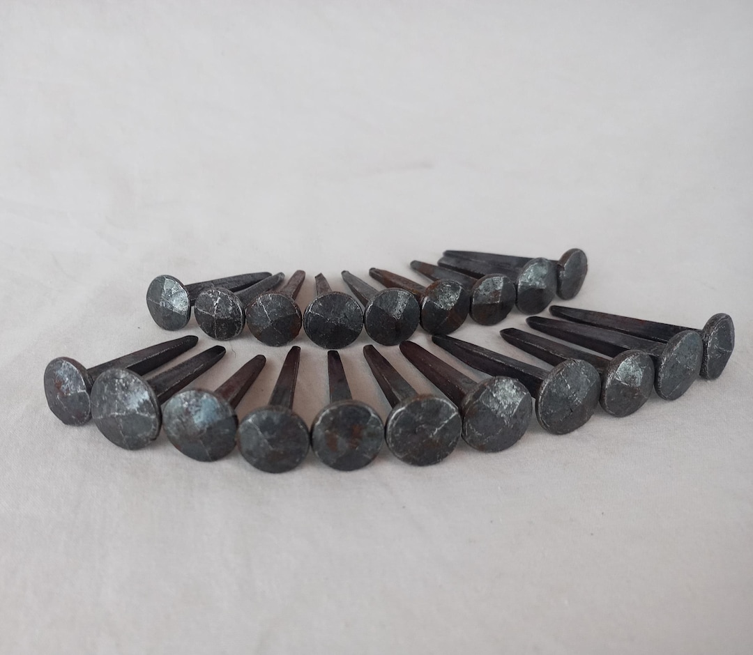 Hand Forged Nails, Wrought Iron Nails, Blacksmith Nails. - Etsy