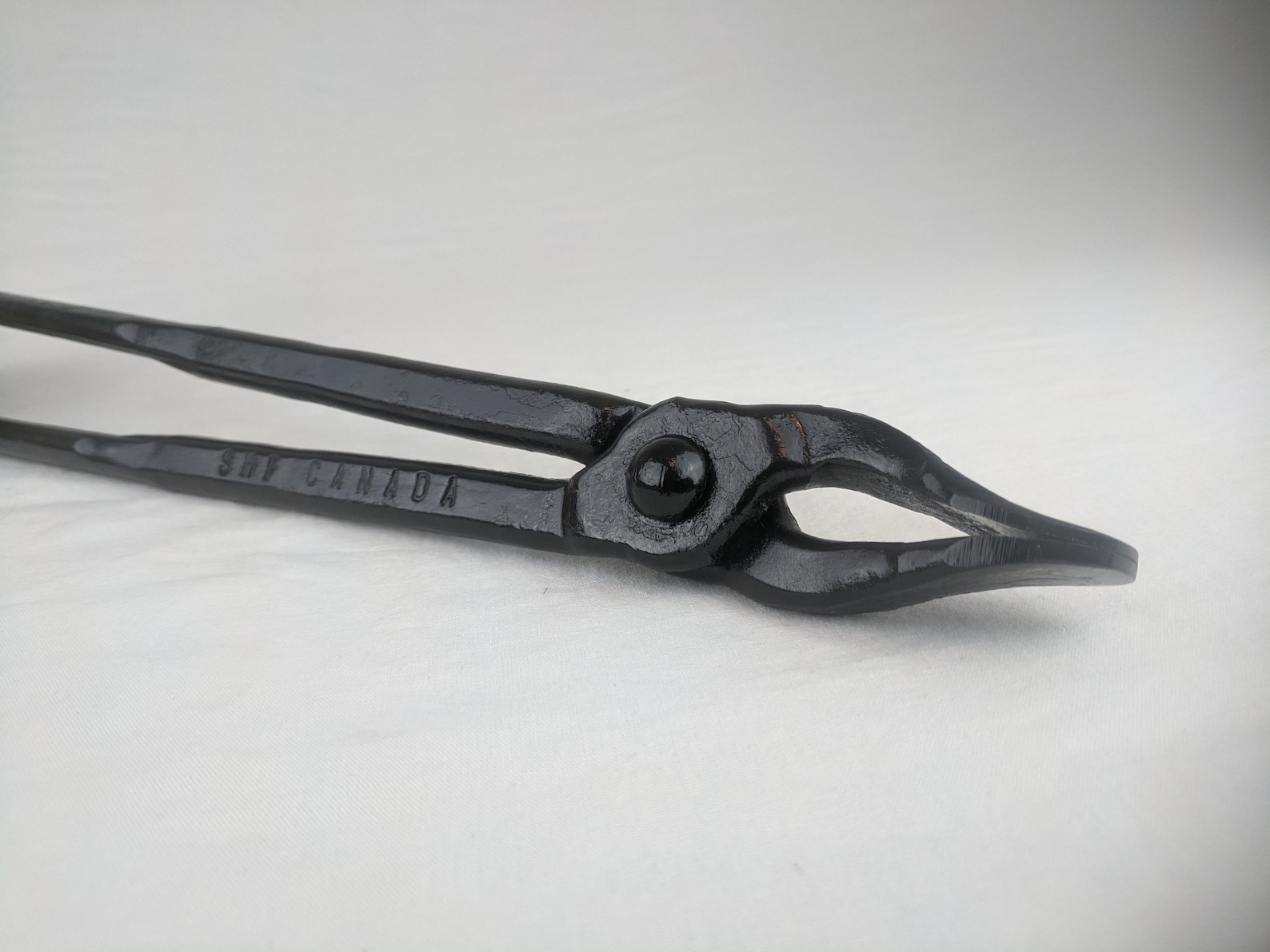 Blacksmith Tongs Forging Metal Working Tong Set. Flat Jaw, Scrolling ...