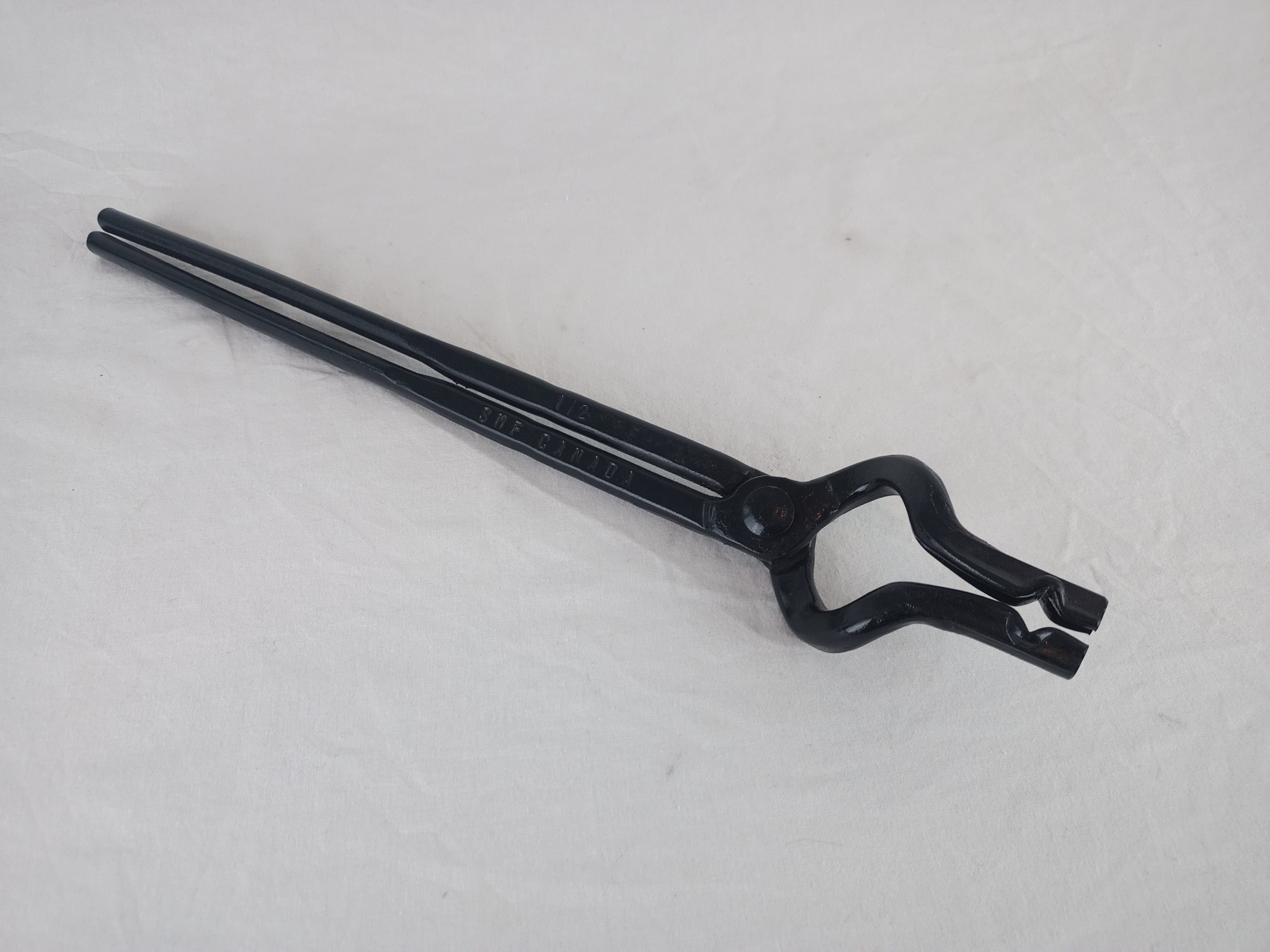 Blacksmith 1/2" Goose Neck Tongs - Etsy