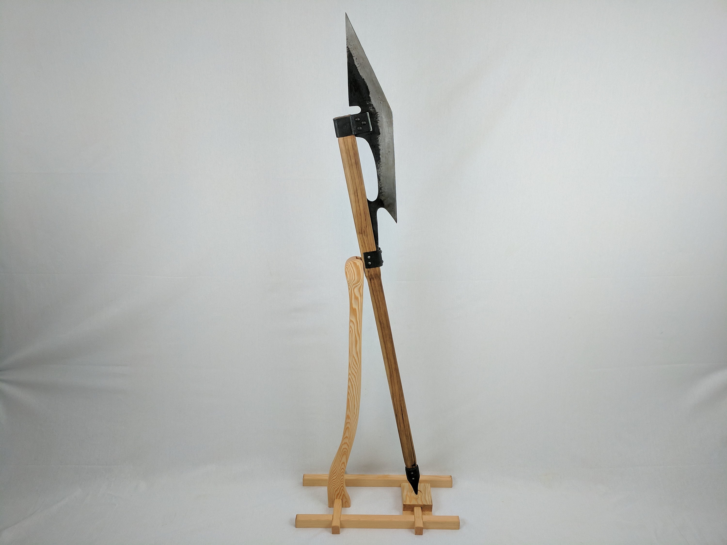 Hand Forged Bardiche Pole Axe - Etsy