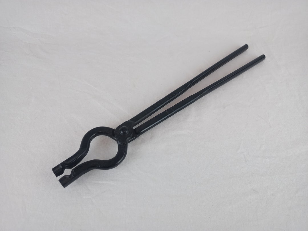 Blacksmith 1/2" V Bit Tongs, Bolt Jaw Tongs - Etsy