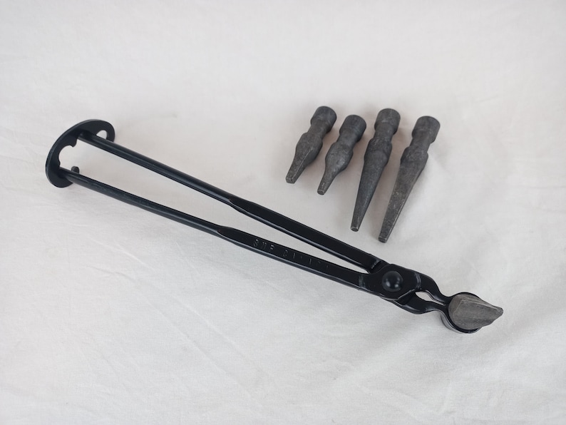 Blacksmith Tool Tong Set With Punches, Drifts and Slitting Chisel - Etsy