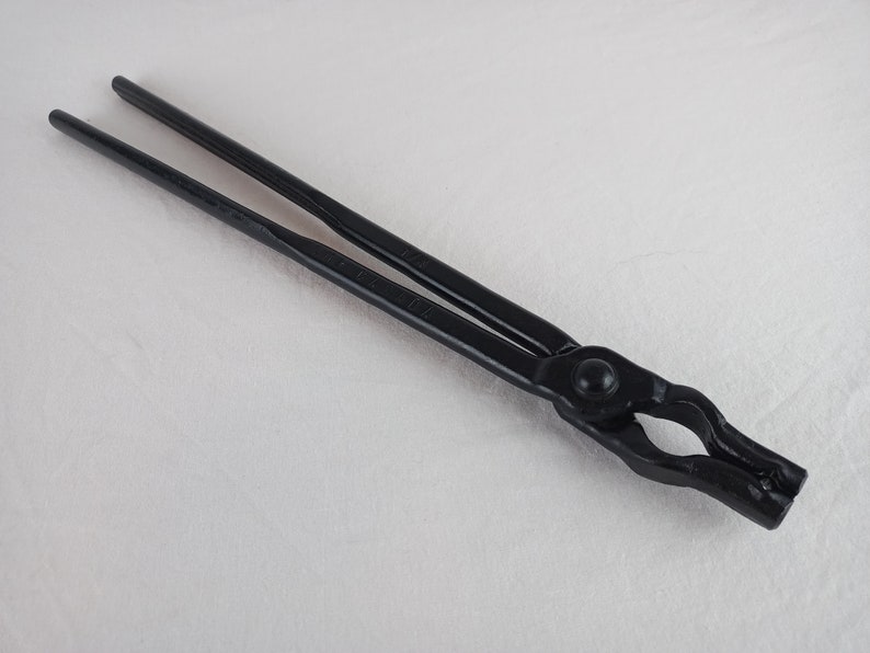 Blacksmith Tongs Forging Metal Working Tong Set. Four V-bit Tongs 1/4-3 ...