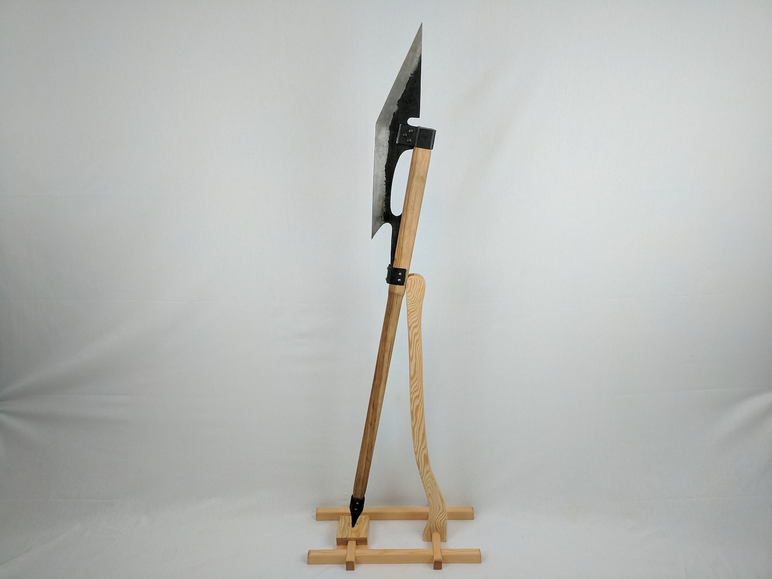 Hand Forged Bardiche Pole Axe - Etsy