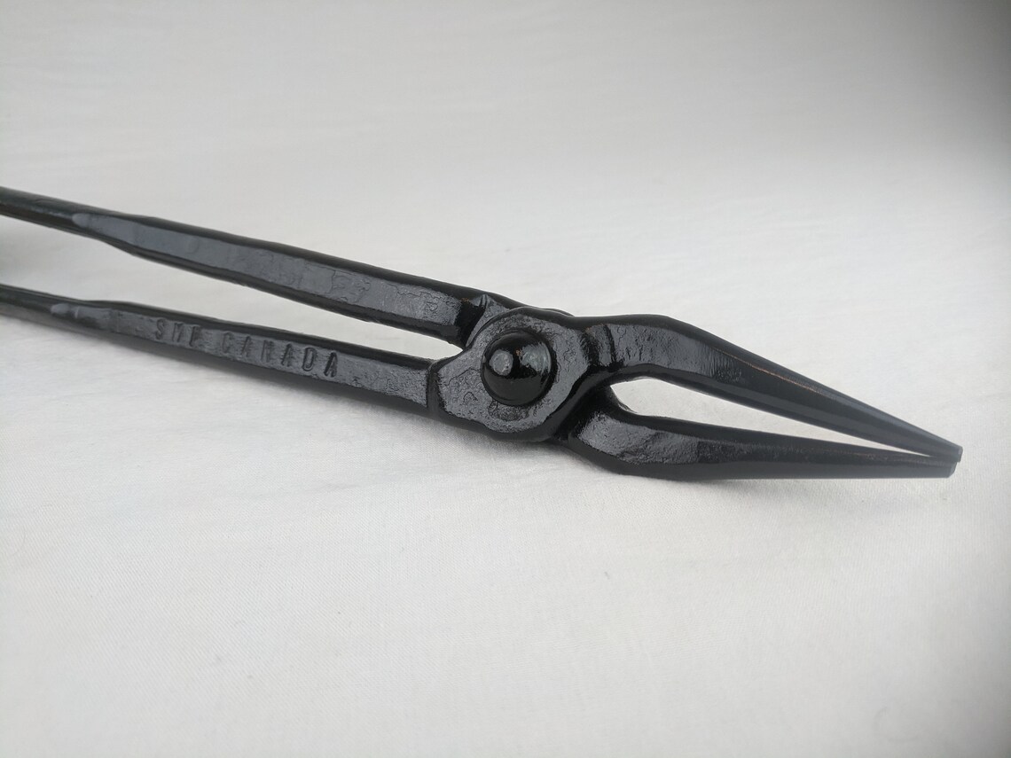 Blacksmith Tongs Forging Metal Working Tong Set. Flat Jaw | Etsy