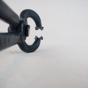 Blacksmith Tongs Forging Blade Smith Starter Set. Flat Jaw, Scrolling ...