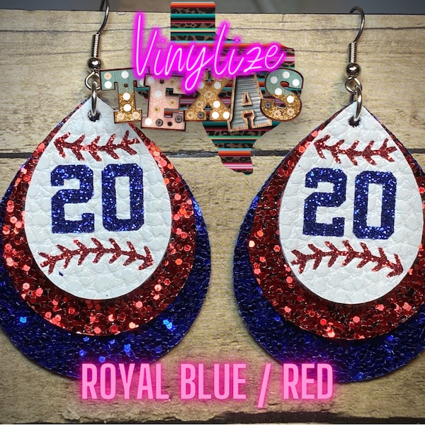 Baseball Earrings - Etsy