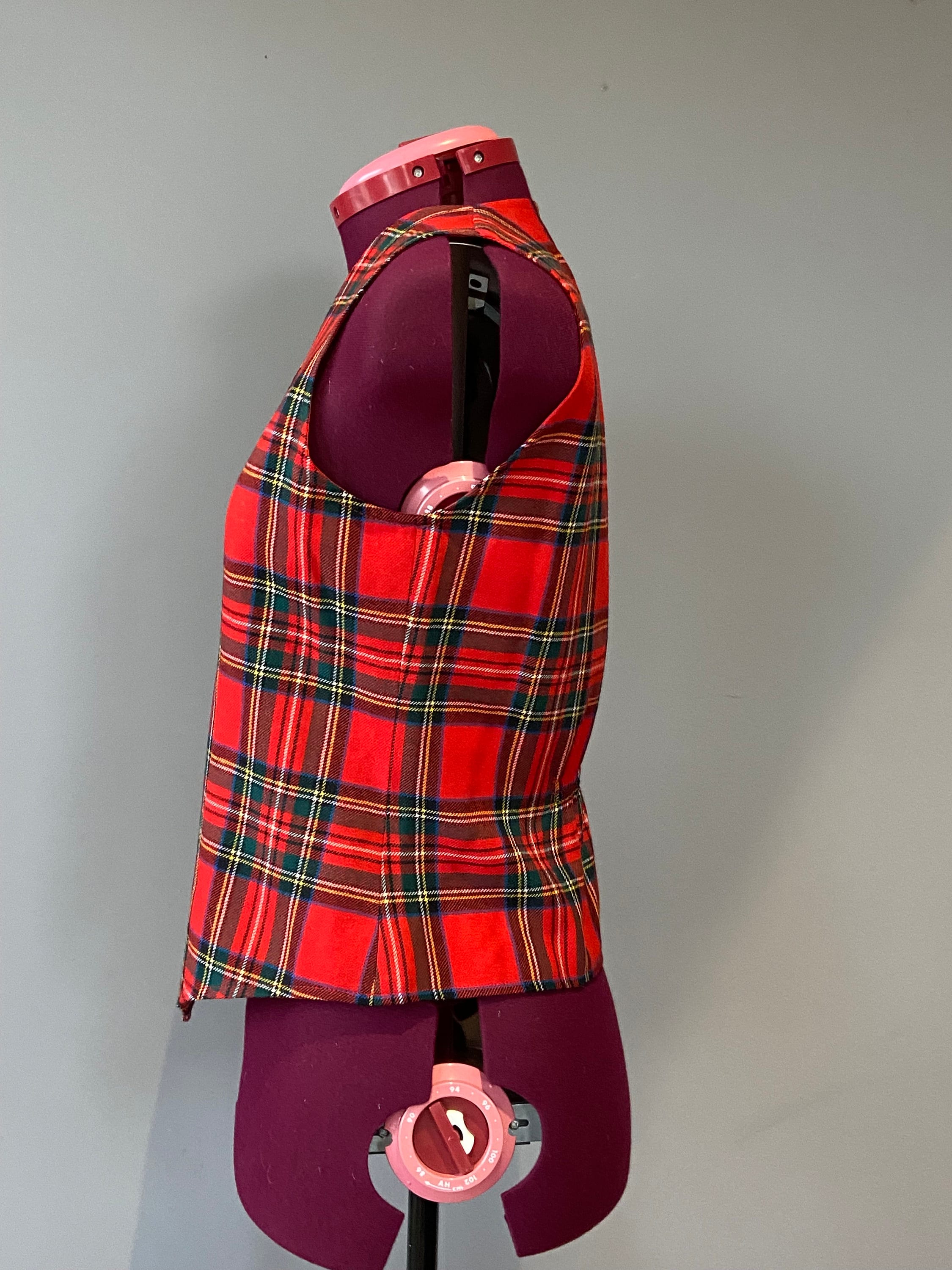 Vintage M Royal Stewart Tartan VEST - Etsy