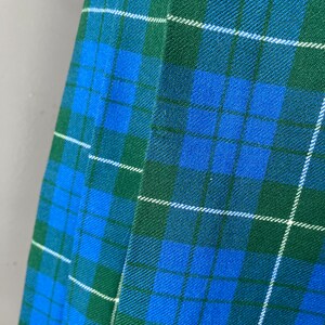 Vintage 26" Hamilton Hunting Tartan Plaid Kilt Wrap Style Skirt - Etsy
