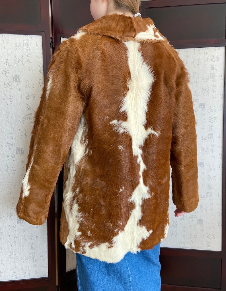 Vintage VERY RARE 1950s Calf Slink Fur Coat - Etsy