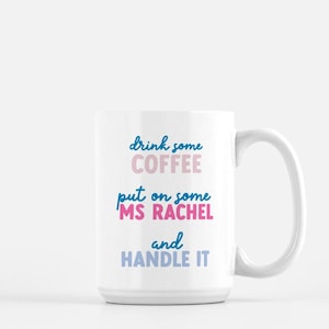 Ms. Rachel Inspired 15oz Mug - Etsy