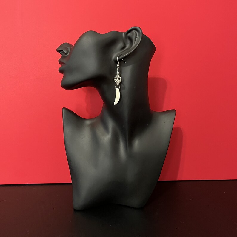 Genuine Coyote Fang Earrings Real Coyote Tooth Earrings Keith Richards ...