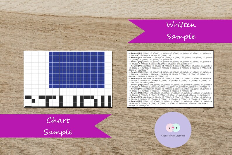 I'm Your EMT Graph for C2C Crochet Pattern With Written Instructions ...