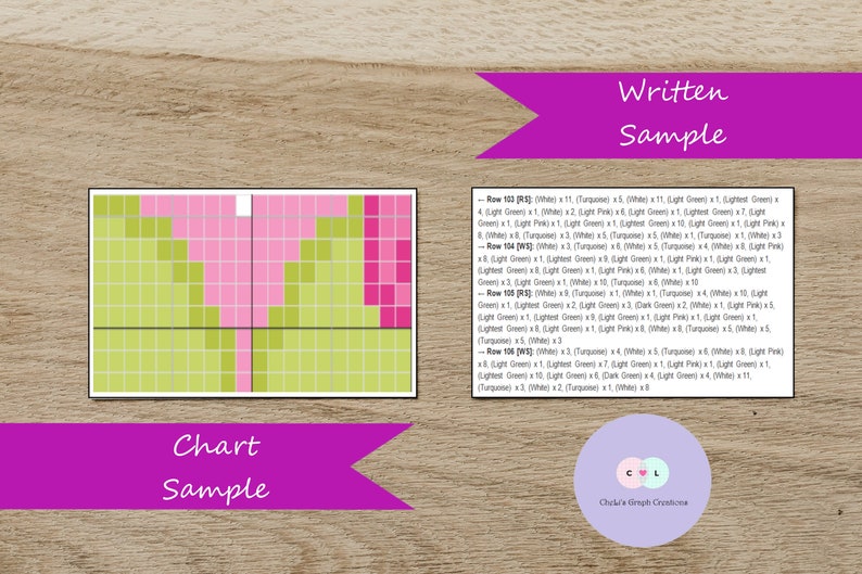 Turtle-y in Love C2C Graph, Graphghan, Blanket, Crochet, Knit, Cross ...