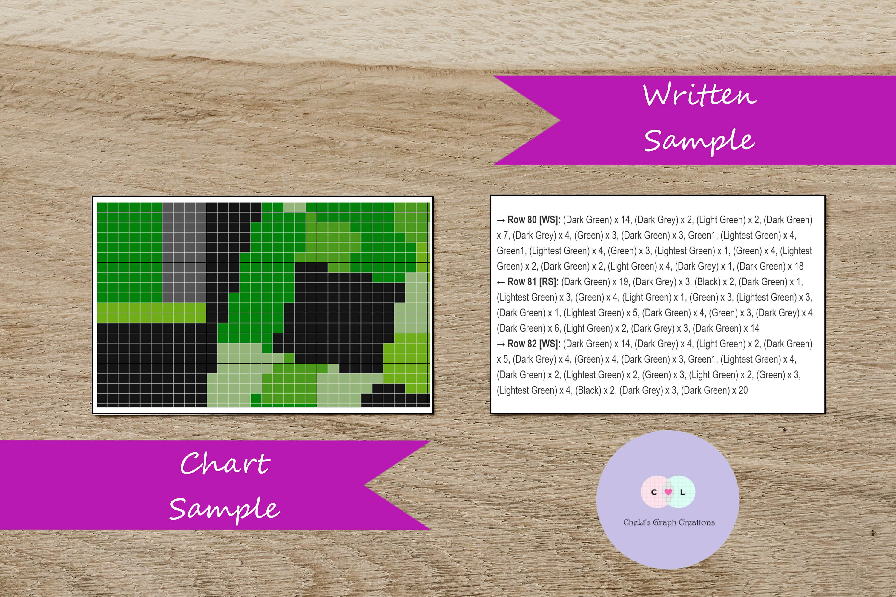 3D Pixel Video Game Character Graph for C2C Crochet Pattern With ...