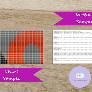 DND Dragon Graph for SC/HDC Crochet Pattern With Written Instructions ...