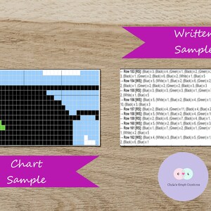 Beach Please! C2C Graph, Graphgan, Blanket, Crochet, Knit, Cross Stitch ...
