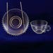 Candlewick Imperial Glass Cup and Saucer Sets - Etsy
