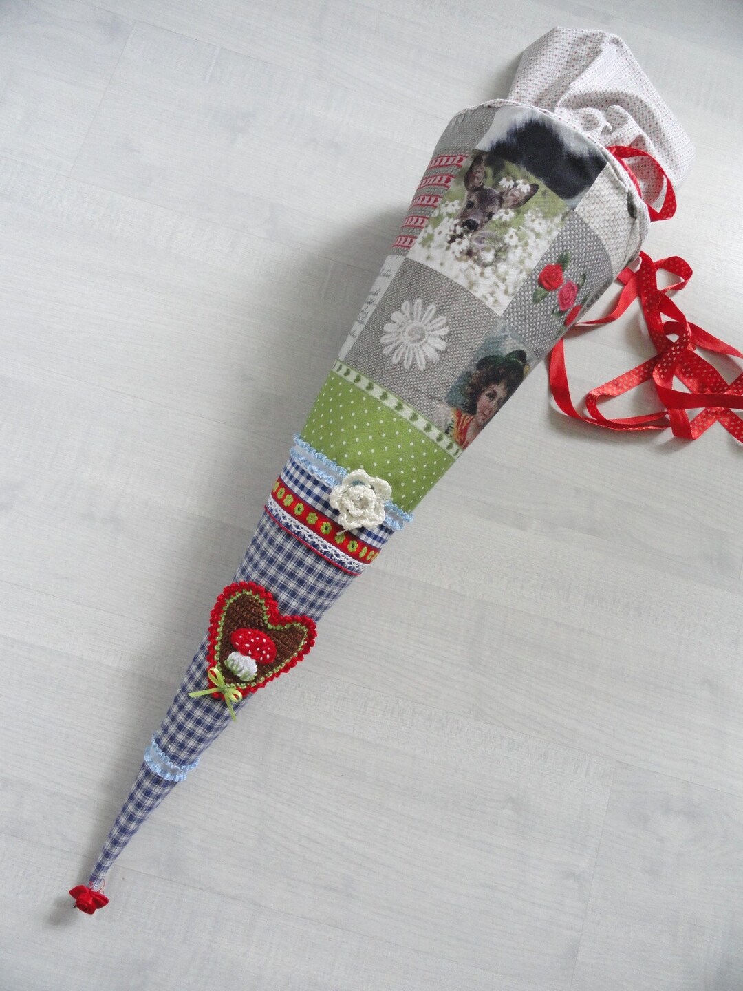 School Cone "heidi" - Etsy