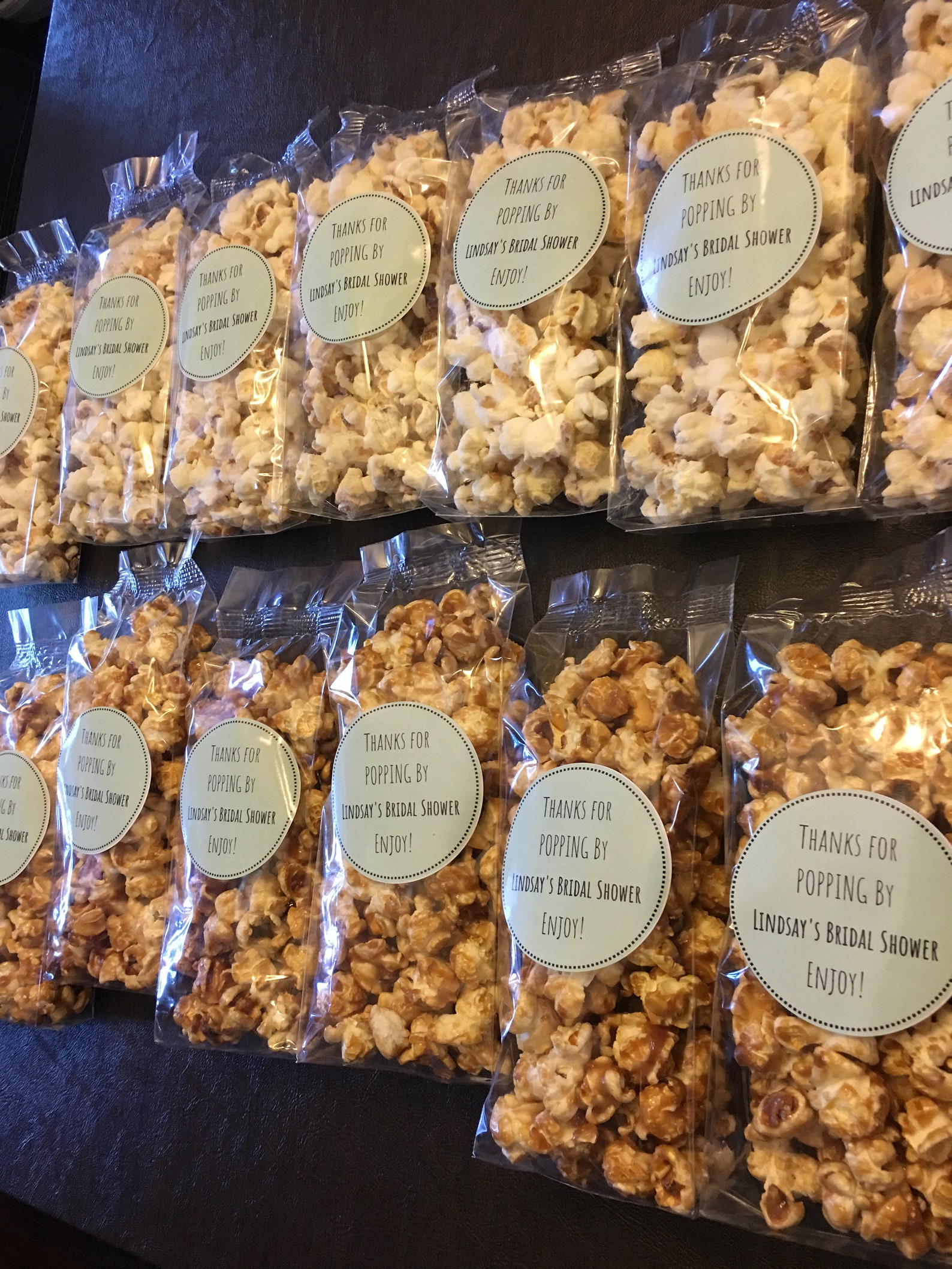Popcorn Favors Gourmet Popcorn 12 Pk - Etsy