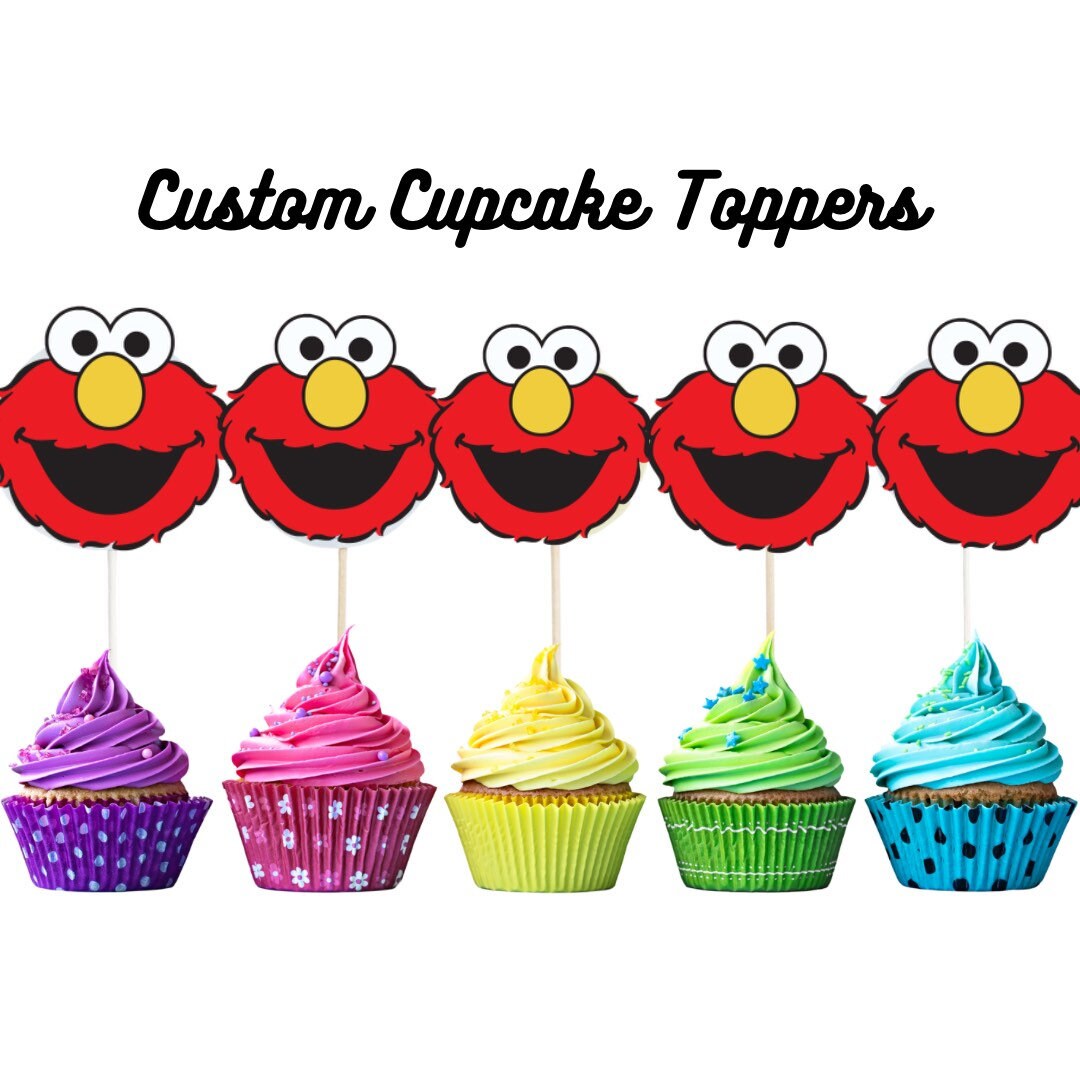 Custom Cupcake Toppers - Any Occasion - Choose Your Theme - Etsy