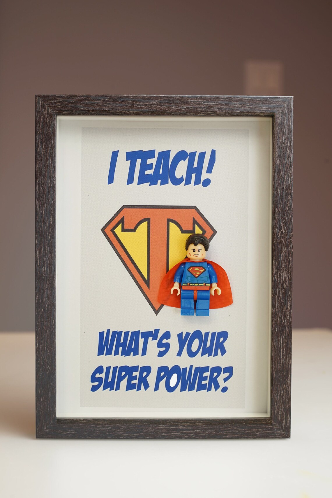 Superhero Teacher's Gift Teacher Appreciation Gift Year | Etsy