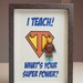 Superhero Teacher's Gift Teacher Appreciation Gift Year - Etsy