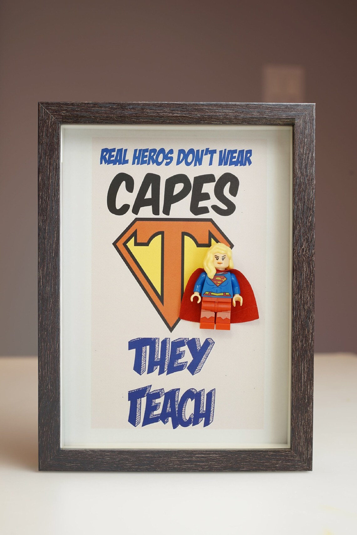 Superhero Teacher's Gift Teacher Appreciation Gift Year | Etsy