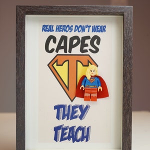 Superhero Teacher's Gift, Teacher Appreciation Gift, Year End Gift ...