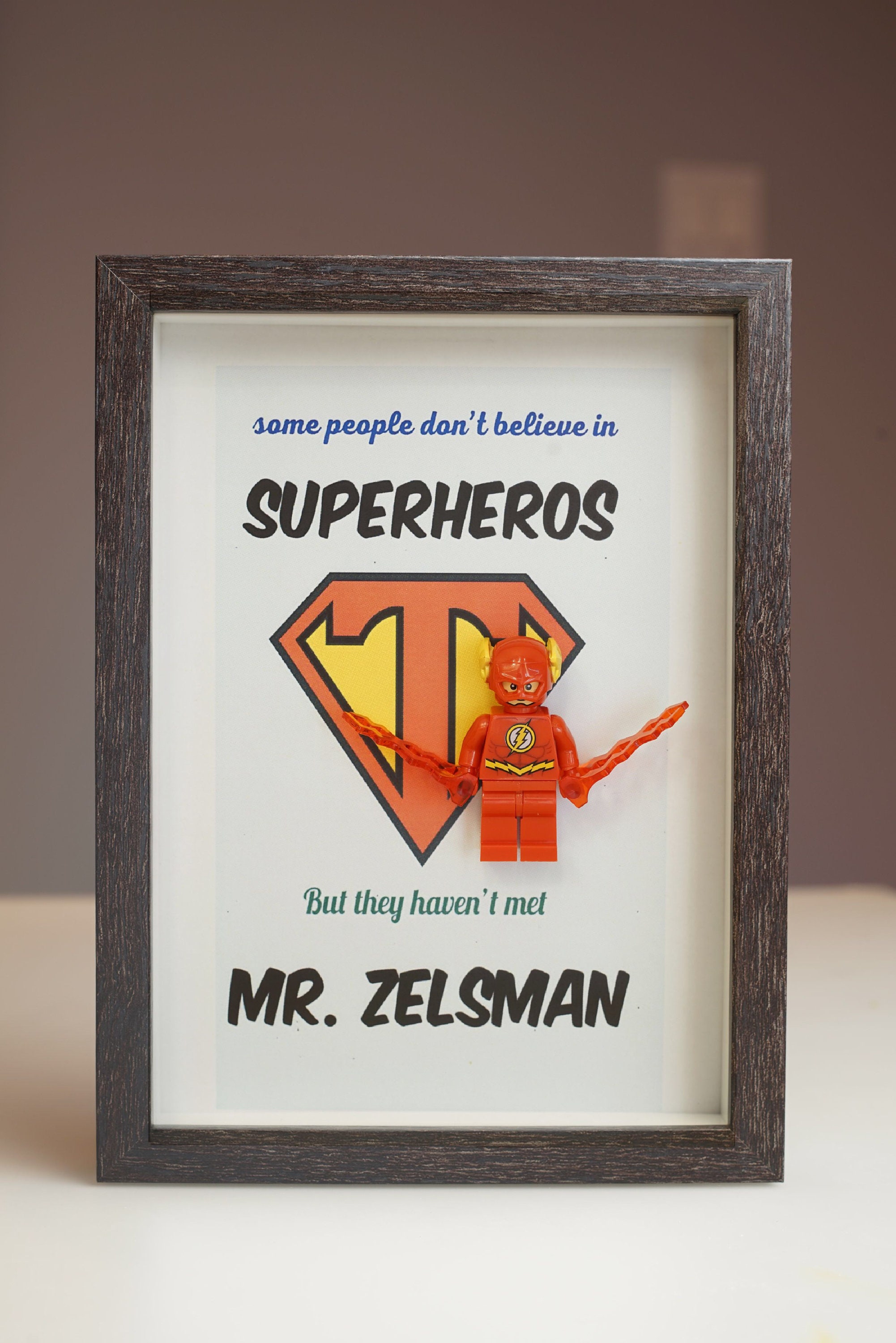 Superhero Teacher's Gift, Teacher Appreciation Gift, Year End Gift ...