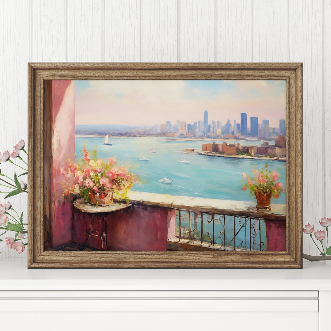 Vintage New York Print | New York Wall Art | New York Print for ...