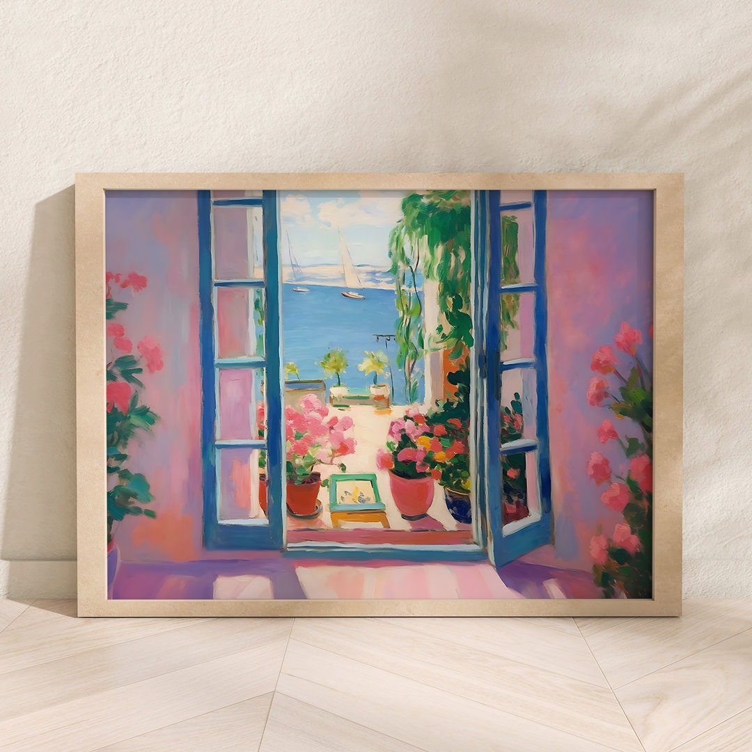 Matisse Horizontal Print | Summer Vibes Trendy Artwork | Trendy Wall ...