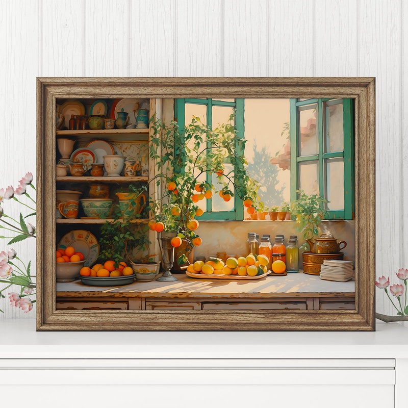 Rustic Kitchen Art - Etsy