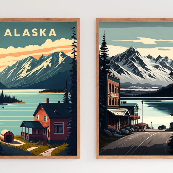 Alaska Artwork - Etsy