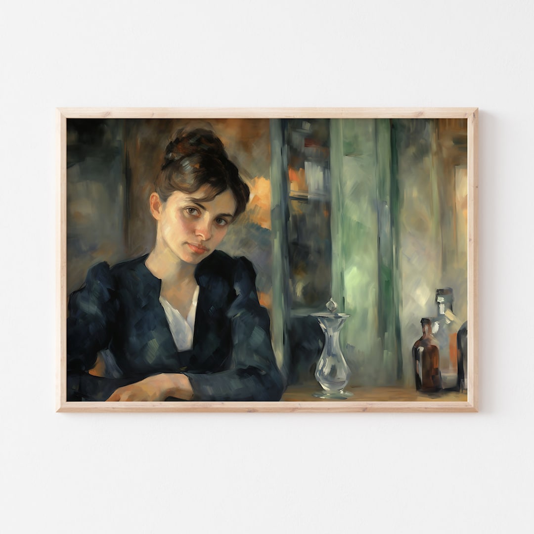 Vintage Bar Print, Barmaid Wall Print, Barmaid Digital Art, Vintage ...