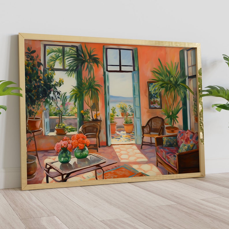 Matisse Summer House Print | Summer Wall Art | Vintage Matisse Decor ...