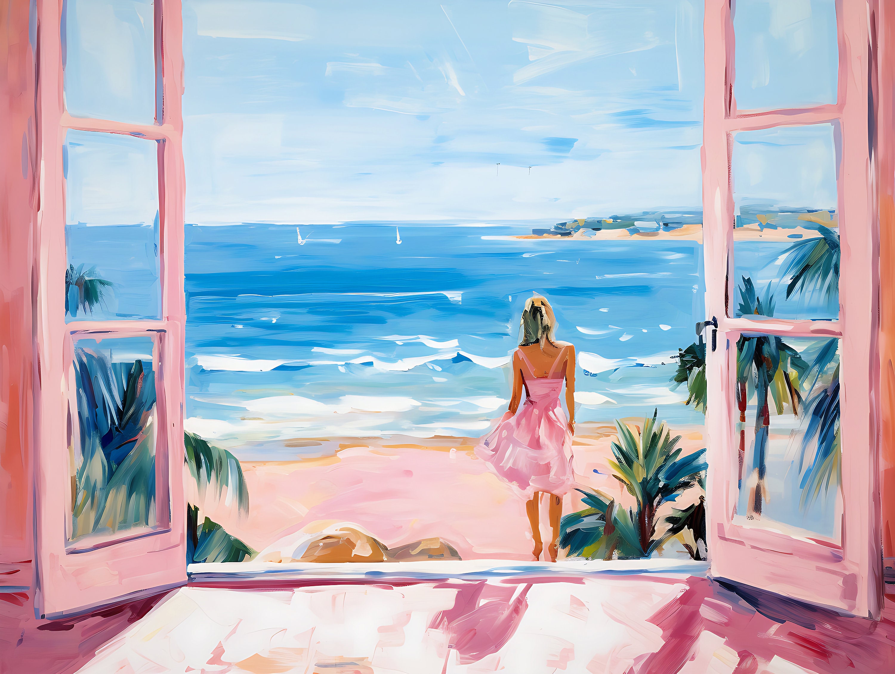 Summer Print | Matisse Wall Art | Matisse Digital Print | Summer Vibes ...