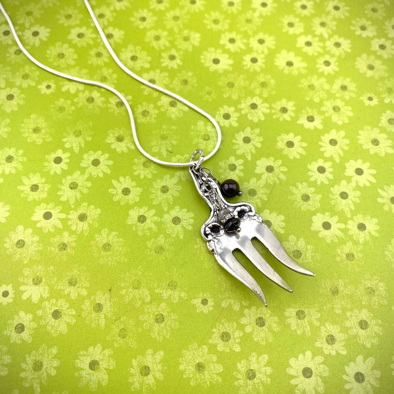 Fork Pendant - Etsy