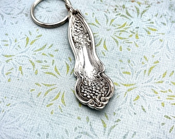 Spoon Key Chain Silverware Keychain Spoon Key Ring by - Etsy