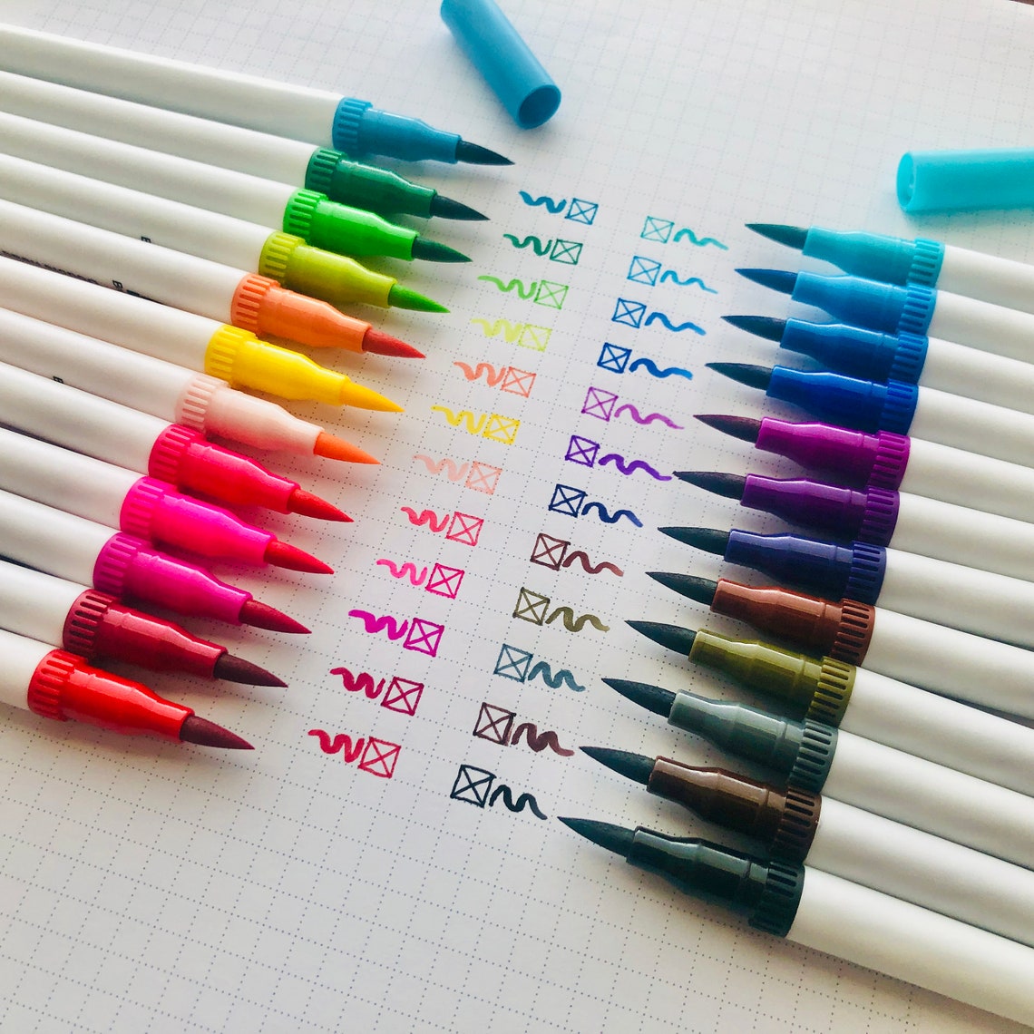 Bullet Journal Accessories | Bullet Journal Starter Kit Water Brush Pen ...