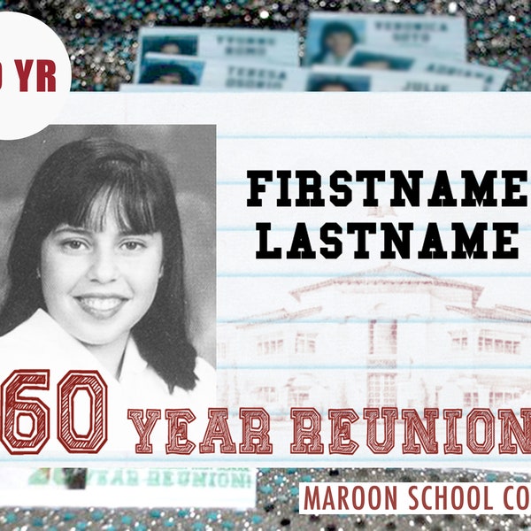 60th High School Class Reunion - Etsy