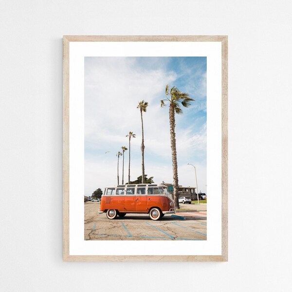Surf Van Print - Etsy