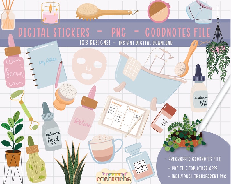 2026 Digital Planning Stickers Bundle, Digital Planner Goodnotes ...
